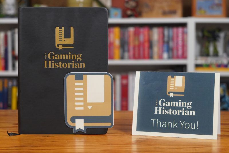 Gaming Historian Bullet Journal – Sticker – Signed Thank You Card – The ...